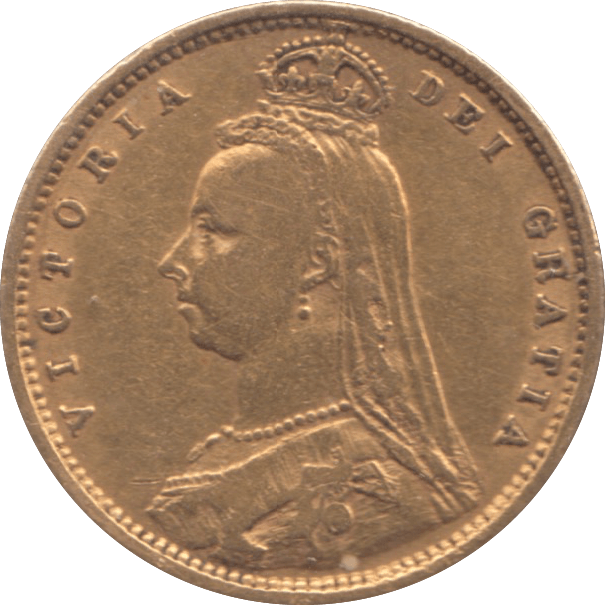 1892 GOLD HALF SOVEREIGN ( VF ) B - Cambridgeshire Coins ...