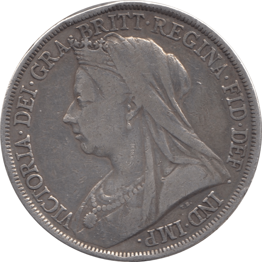 1893 CROWN ( VF ) LXI 2 - Cambridgeshire Coins – Cambridgeshire Coins