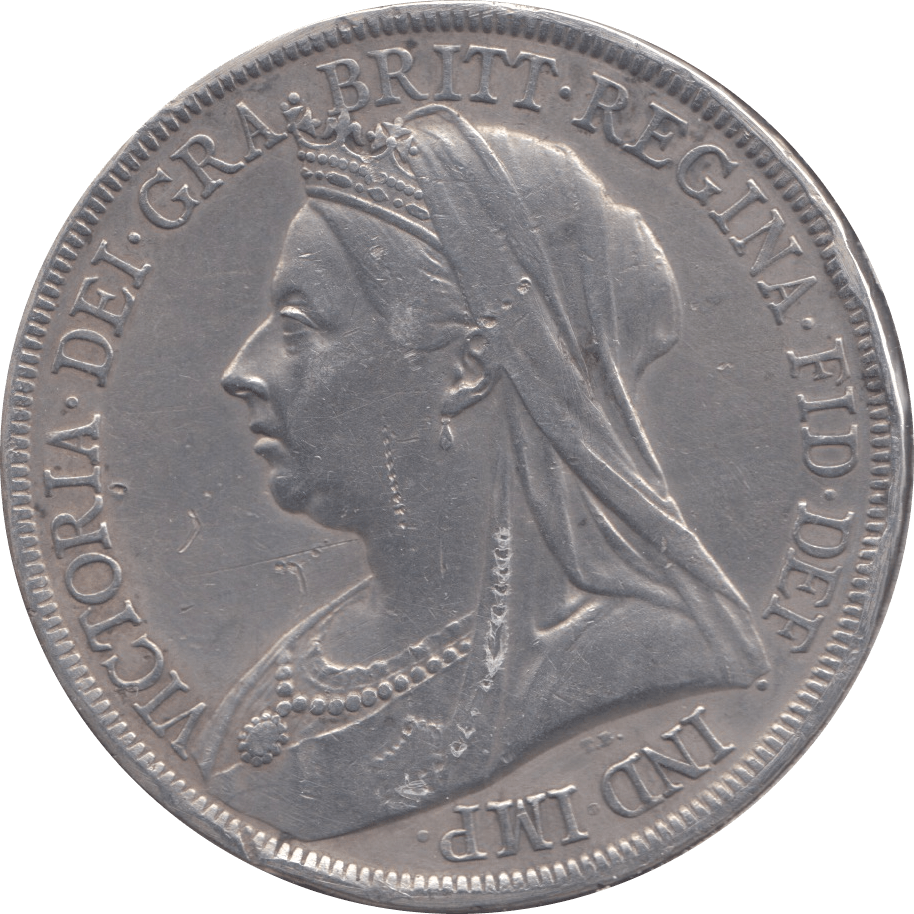 1893 CROWN ( VF ) LXI 5 - Cambridgeshire Coins – Cambridgeshire Coins