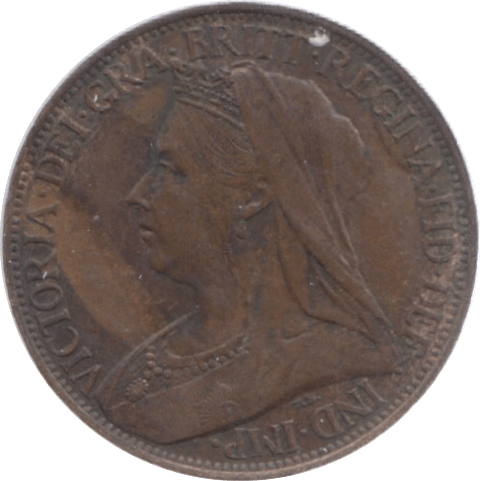 1895 FARTHING ( EF ) 18 - Cambridgeshire Coins – Cambridgeshire Coins