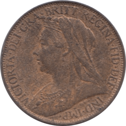 1895 FARTHING ( EF ) 1 - Cambridgeshire Coins – Cambridgeshire Coins