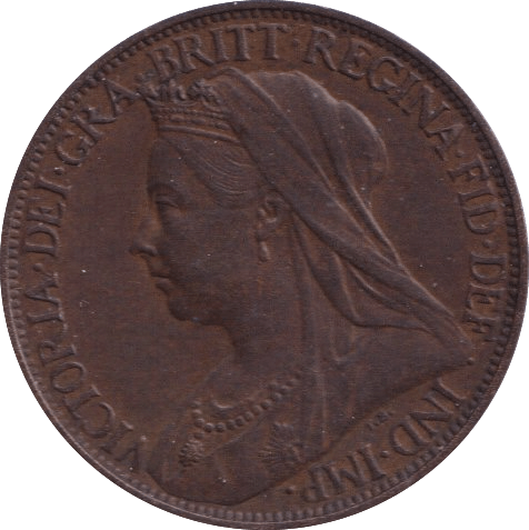 1895 FARTHING ( EF ) Farthing Cambridgeshire Coins – Cambridgeshire Coins