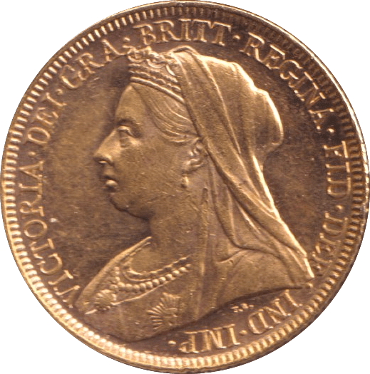 1897 GOLD SOVEREIGN ( AUNC ) Sovereign Cambridgeshire Coins ...