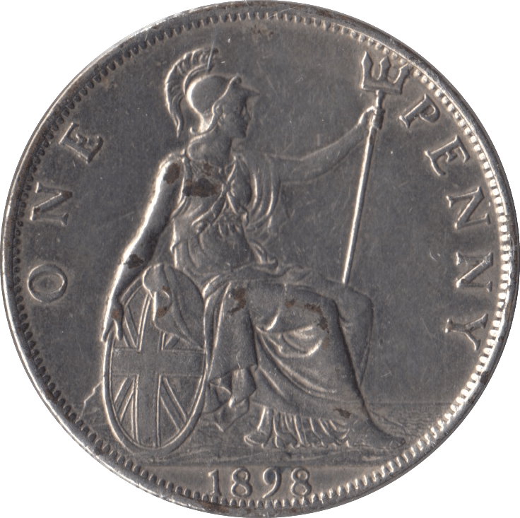 1898 PENNY ( SILVER PLATE ) Penny Cambridgeshire Coins – Cambridgeshire ...
