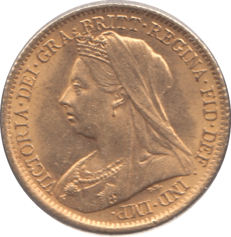 1899 GOLD HALF SOVEREIGN - Cambridgeshire Coins – Cambridgeshire Coins