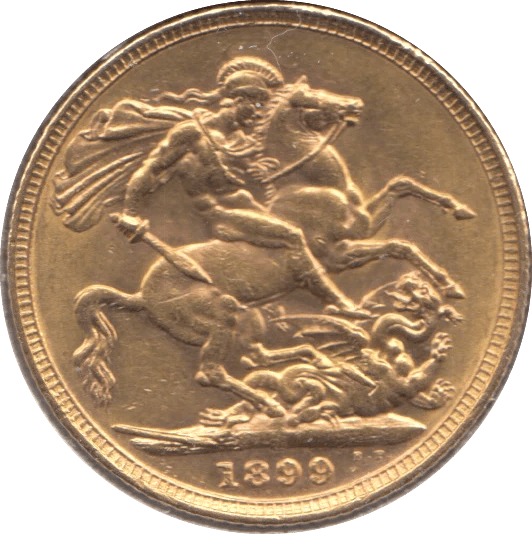 1899 GOLD SOVEREIGN MELBOURNE MINT ( AUNC ) Sovereign Cambridgeshire ...
