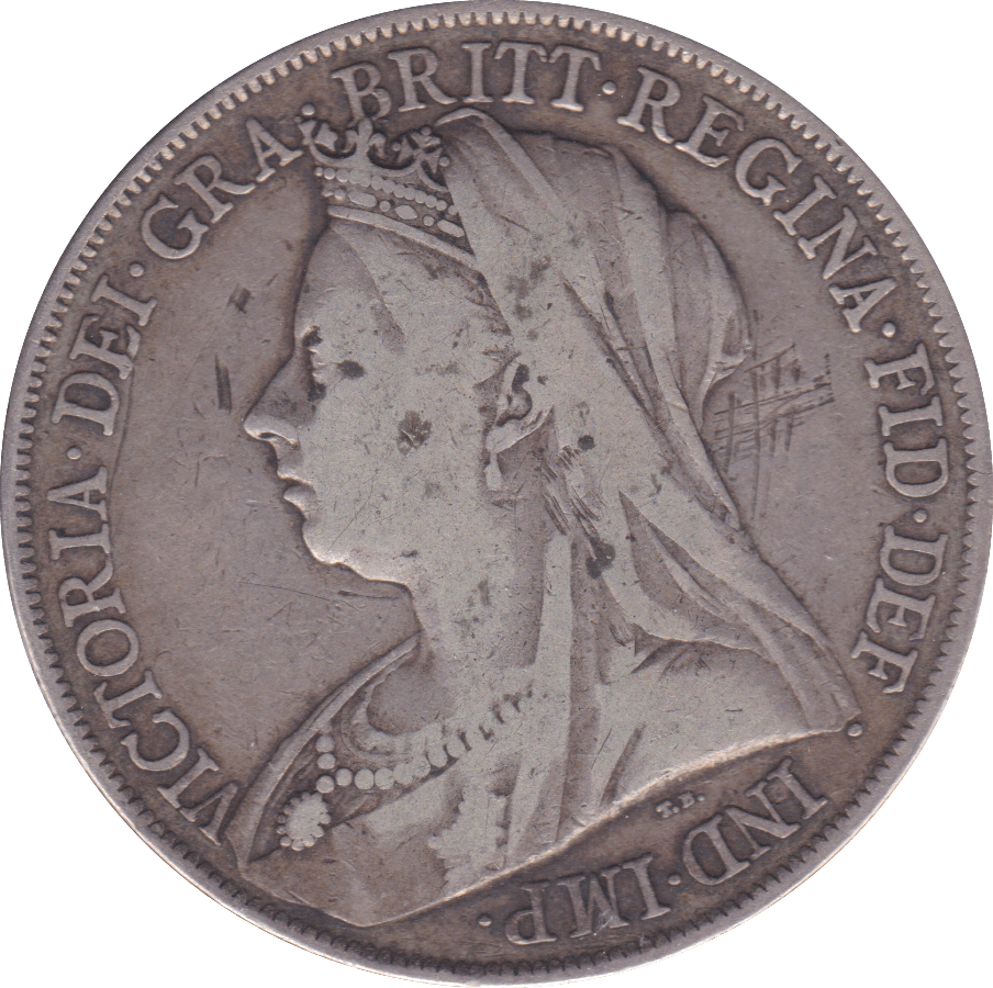 1900 CROWN ( GF ) LXII E - Cambridgeshire Coins – Cambridgeshire Coins