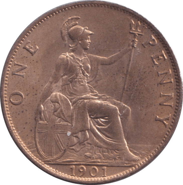 1901 PENNY ( BU ) Penny Cambridgeshire Coins – Cambridgeshire Coins