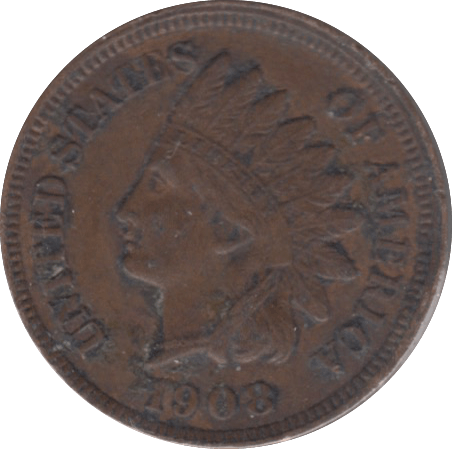 1908 1 CENT USA - Cambridgeshire Coins – Cambridgeshire Coins