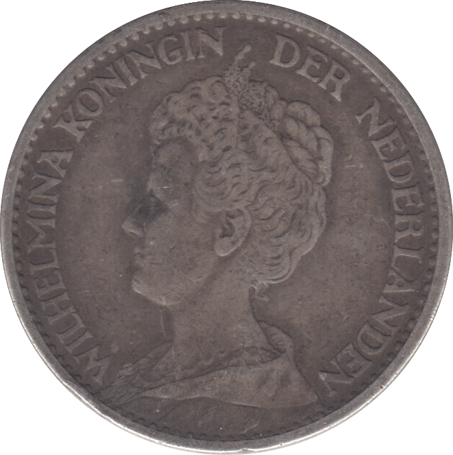 1914 SILVER 1 GUILDER NETHERLANDS SILVER WORLD COINS Cambridgeshire ...