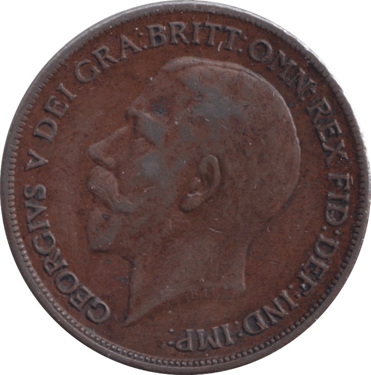 1918 PENNY ( GVF ) Penny Cambridgeshire Coins – Cambridgeshire Coins