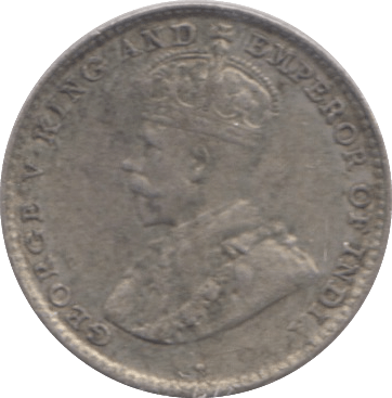 1920 CEYLON SILVER 10 CENTS SILVER WORLD COINS Cambridgeshire Coins ...