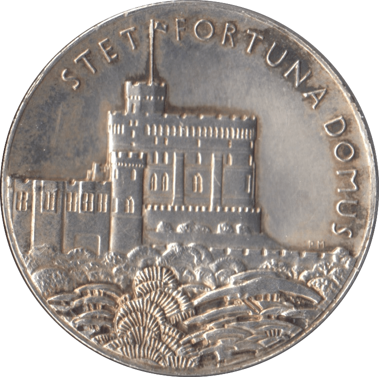 1935 KING GEORGE V & QUEEN MARY SILVER CORONATION MEDALLION MEDALS ...