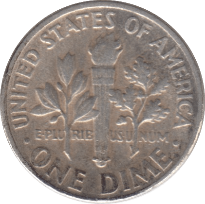 1954 SILVER ONE DIME USA SILVER WORLD COINS Cambridgeshire Coins ...