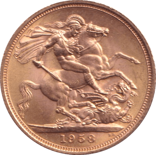 1958 GOLD SOVEREIGN ( UNC ) 3 Sovereign Cambridgeshire Coins ...