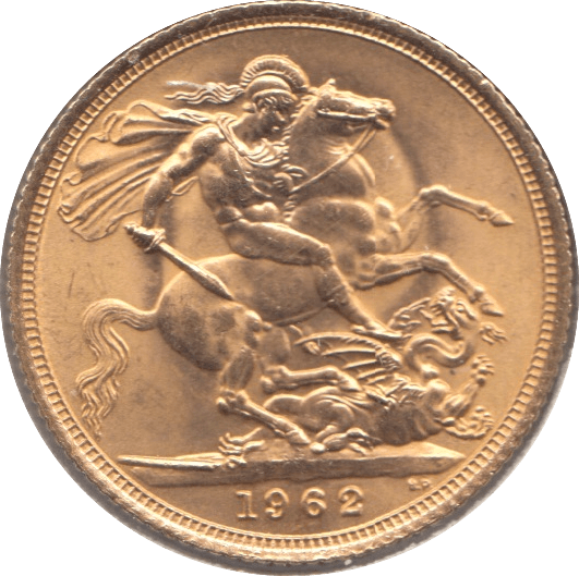 1962 GOLD SOVEREIGN ( BU ) Sovereign Cambridgeshire Coins ...