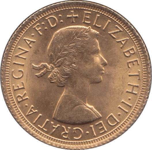 1965 GOLD SOVEREIGN ( UNC ) Sovereign Cambridgeshire Coins ...