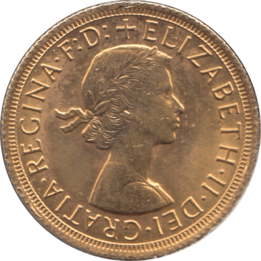 1965 GOLD SOVEREIGN ( UNC ) Sovereign Cambridgeshire Coins ...