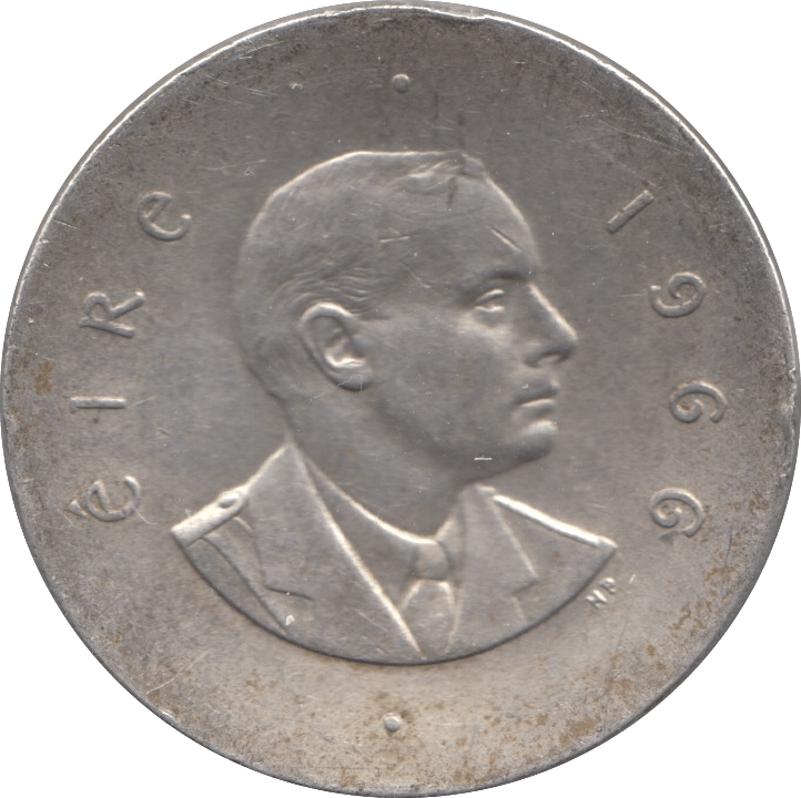 1966 IRELAND SILVER 10 SHILLINGS SILVER WORLD COINS Cambridgeshire ...