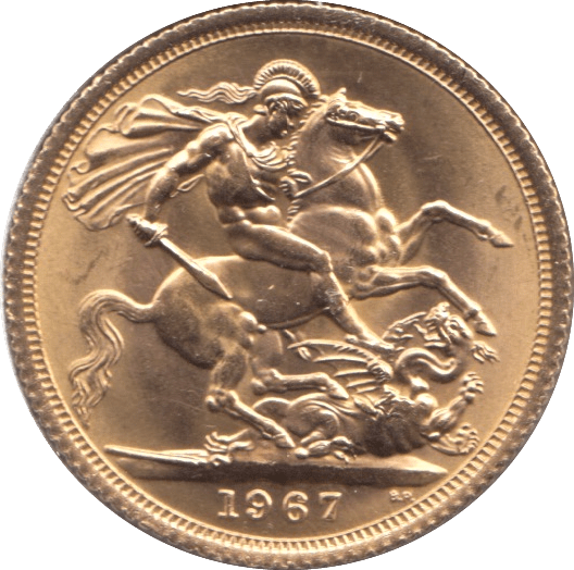 1967 GOLD SOVEREIGN ( BU ) Sovereign Cambridgeshire Coins ...