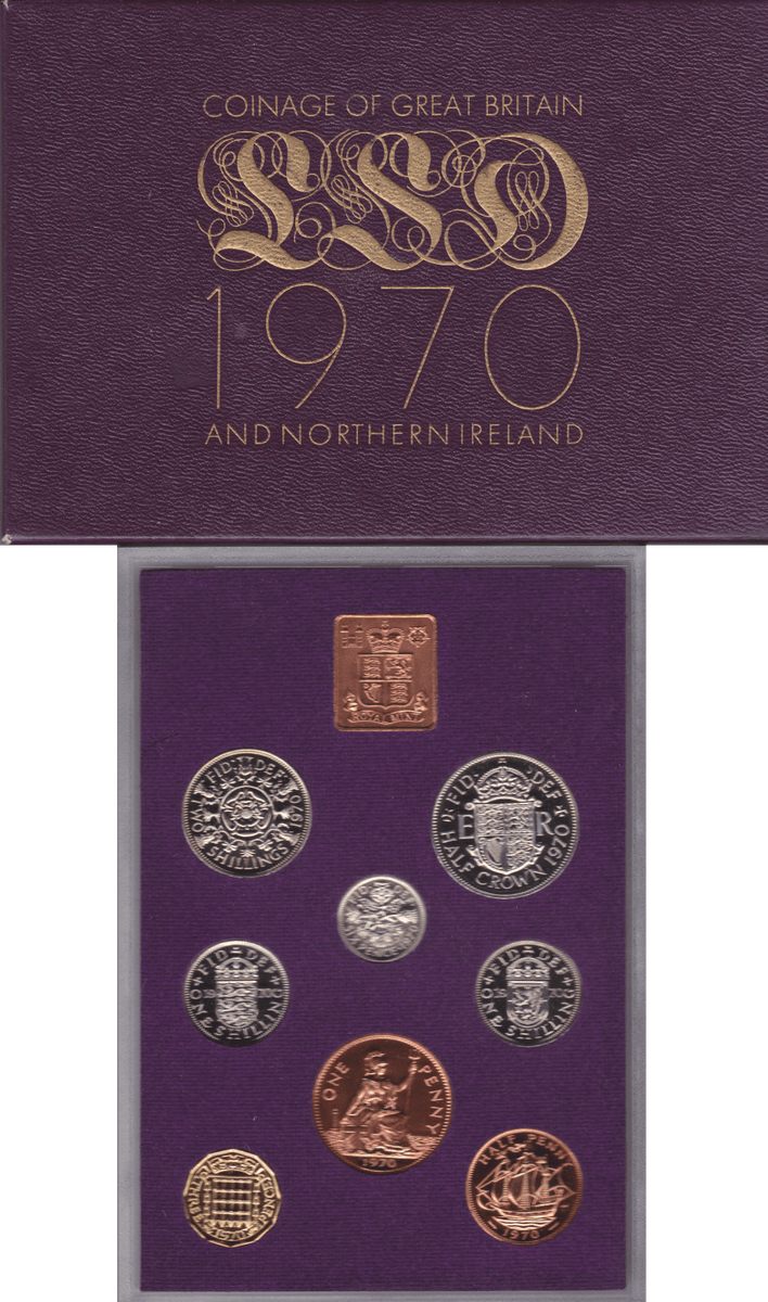 1970 ROYAL MINT PROOF SET ROYAL MINT PROOF SET Cambridgeshire Coins ...
