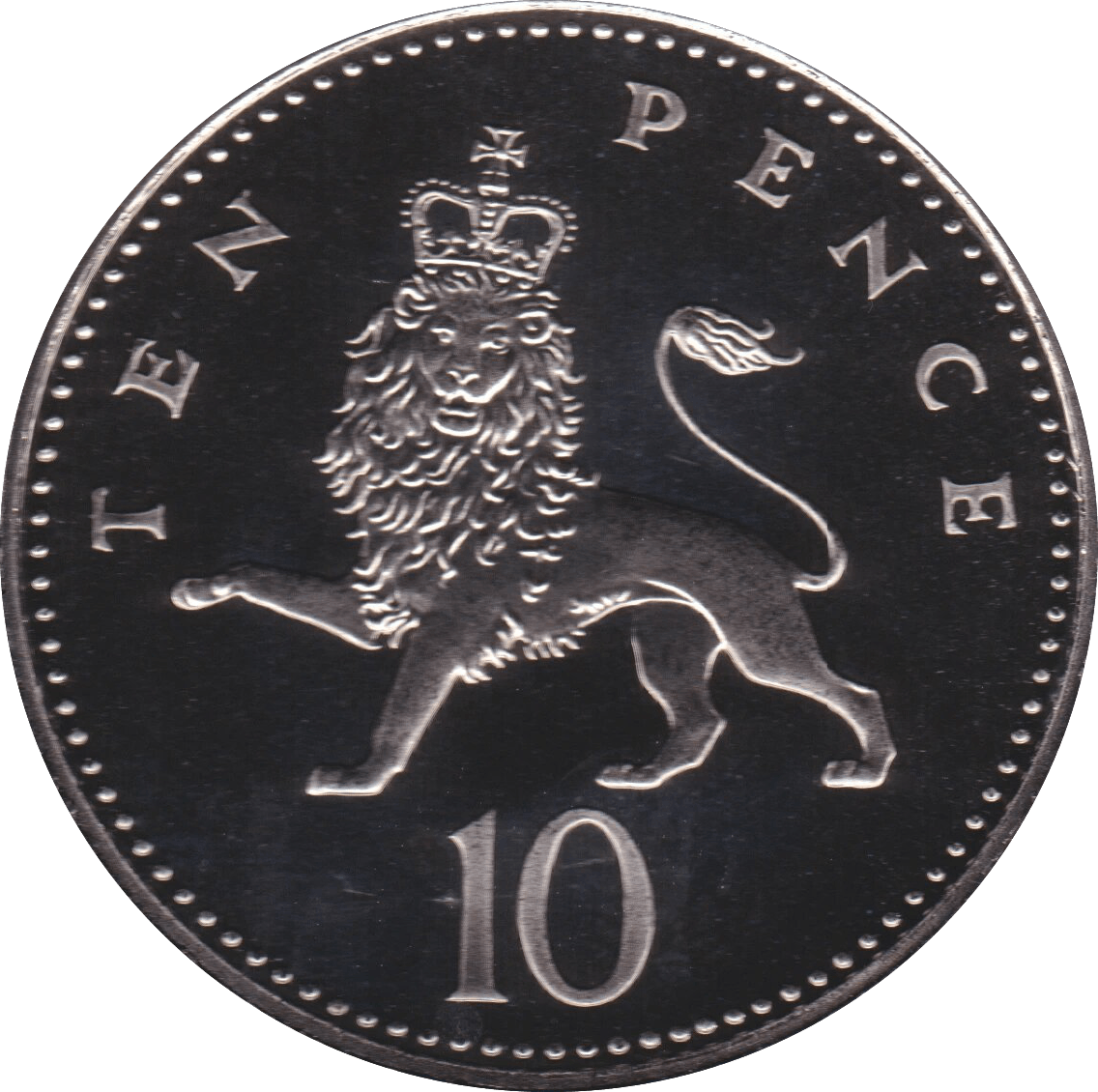 1971 PROOF TEN PENCE 10P 10p PROOF Cambridgeshire Coins ...