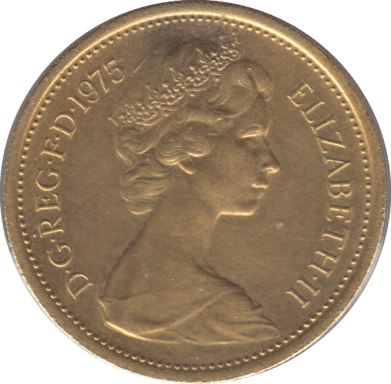 1975 GOLD PLATED 5 PENCE WORLD COINS Cambridgeshire Coins ...