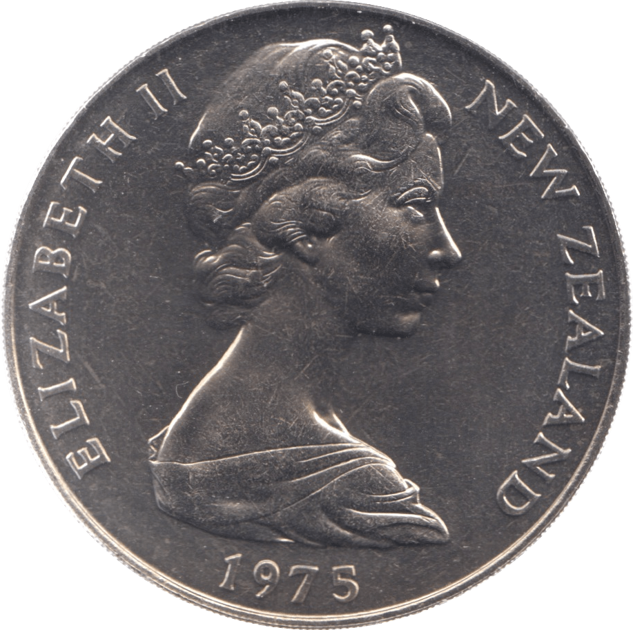 1975 NEW ZEALAND ONE DOLLAR ( UNC ) - Cambridgeshire Coins – Cambridgeshire Coins