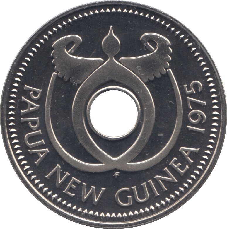 1975 ONE KINA PAPUA NEW GUINEA WORLD COINS Cambridgeshire Coins ...