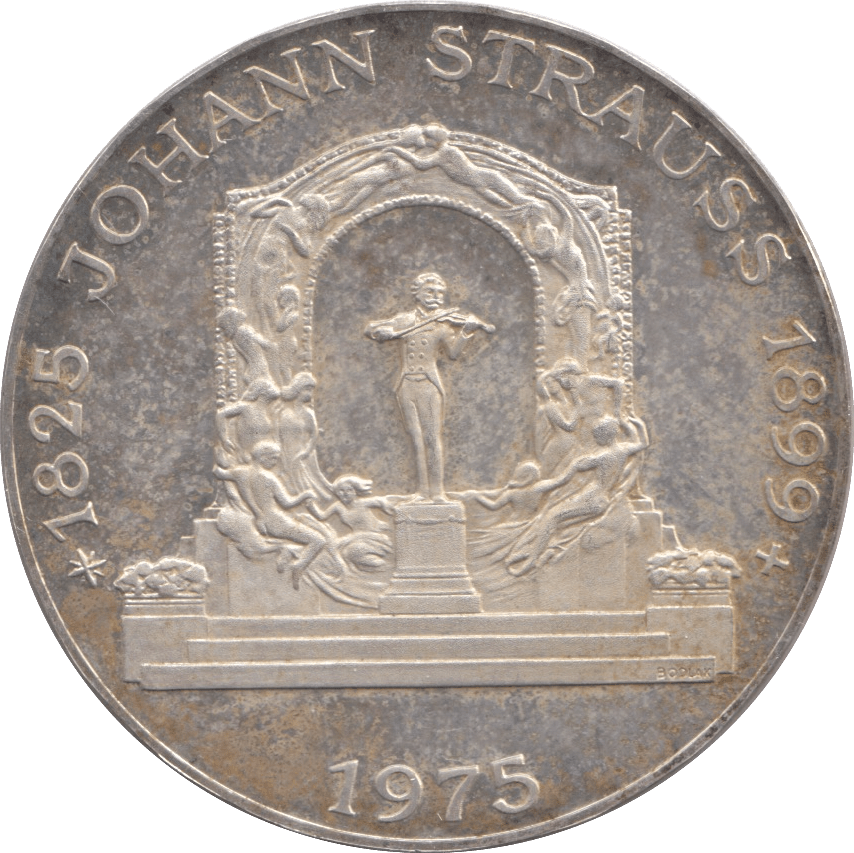 1975 SILVER 100 SCHILLING AUSTRIA SILVER WORLD COINS Cambridgeshire ...