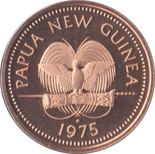 1975 TWO TOEA PAPUA NEW GUINEA WORLD COINS Cambridgeshire Coins ...
