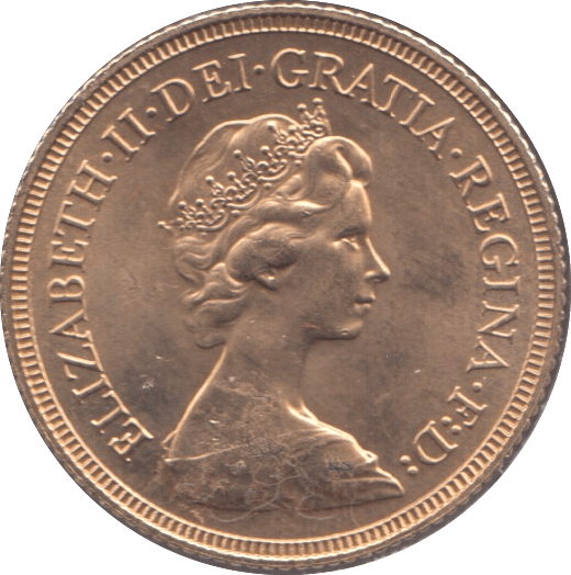 1981 GOLD SOVEREIGN ( BU ) Sovereign Cambridgeshire Coins ...