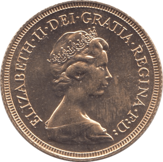 1981 GOLD SOVEREIGN ( BU ) Sovereign Cambridgeshire Coins ...