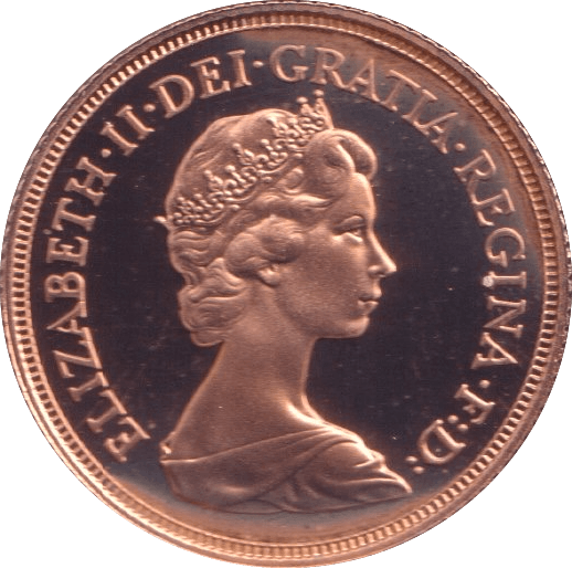 1981 GOLD SOVEREIGN ( PROOF ) 1 Sovereign Cambridgeshire Coins ...