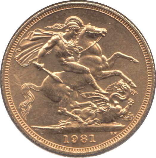 1981 GOLD SOVEREIGN ( ) Sovereign Cambridgeshire Coins – Cambridgeshire ...
