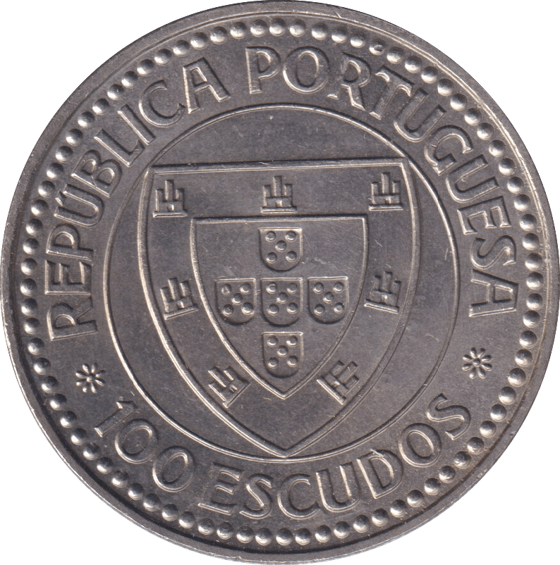 1987 100 ESCUDOS PORTUGAL WORLD COINS Cambridgeshire Coins ...