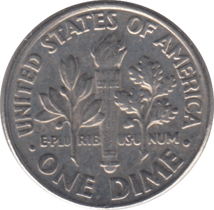 1991 ONE DIME USA PHILADELPHIA MINT SILVER WORLD COINS Cambridgeshire ...