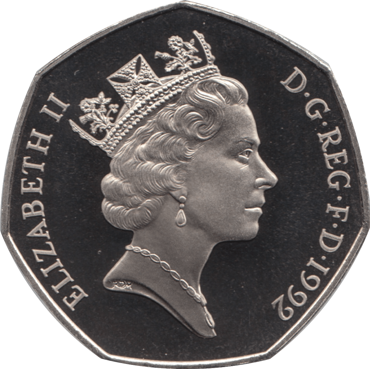 1992 FIFTY PENCE PROOF 50P COIN BRITANNIA 50p Proof Cambridgeshire ...