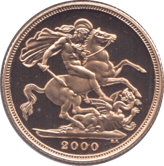2000 GOLD SOVEREIGN ( PROOF ) - Cambridgeshire Coins – Cambridgeshire Coins