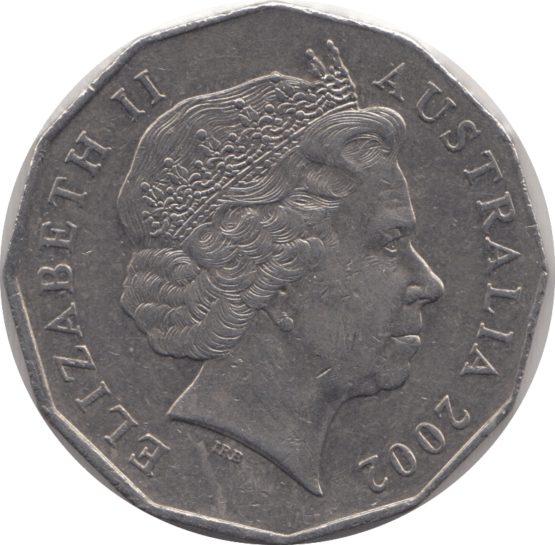 2002 AUSTRALIA 50 CENTS WORLD COINS Cambridgeshire Coins ...