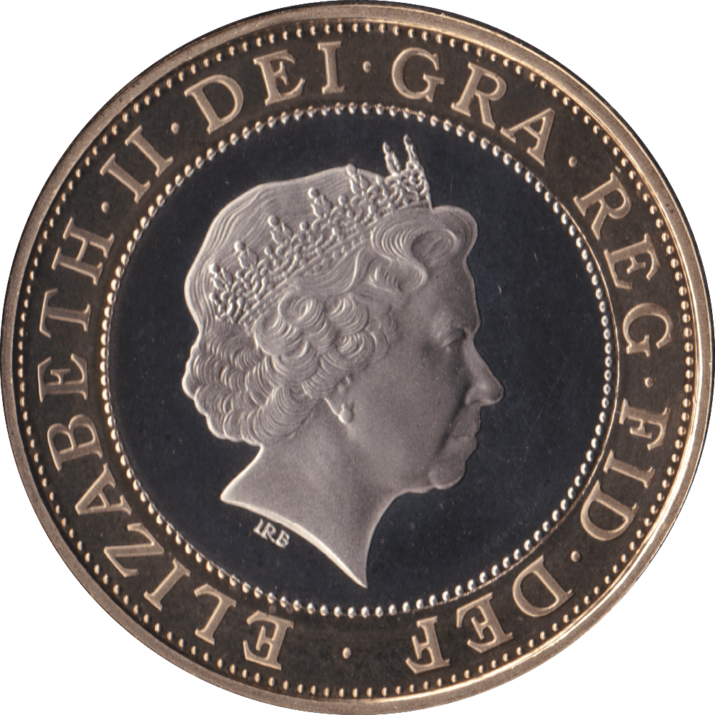 2002 TWO POUND £2 PROOF COIN COMMONWEALTH GAMES ENGLAND £2 Proof ...