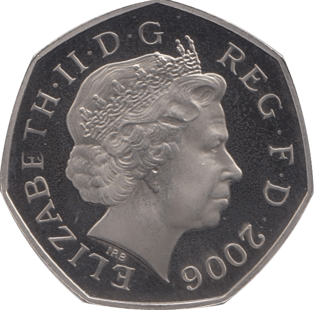 2006 FIFTY PENCE PROOF 50P COIN BRITANNIA 50p Proof Cambridgeshire ...