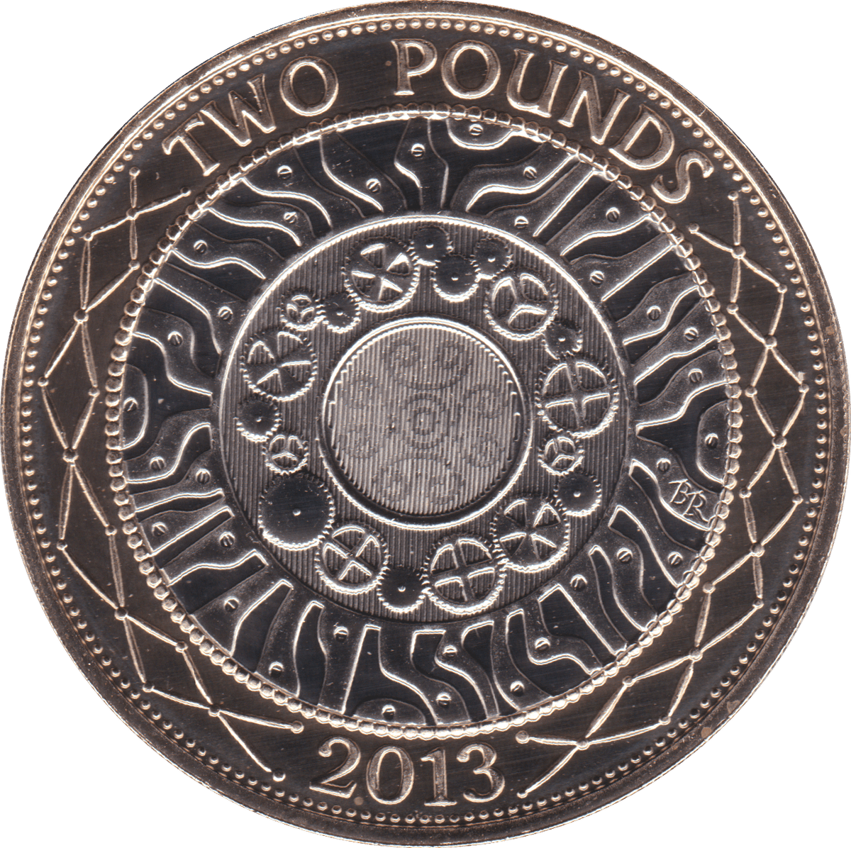 2013 TWO POUND £2 SHOULDERS GIANTS BRILLIANT UNCIRCULATED BU £2 BU ...