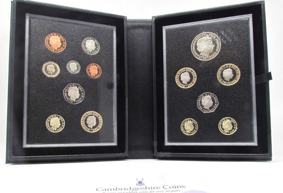2014 ROYAL MINT COLLECTORS PROOF SET Proof Set Black Cambridgeshire ...