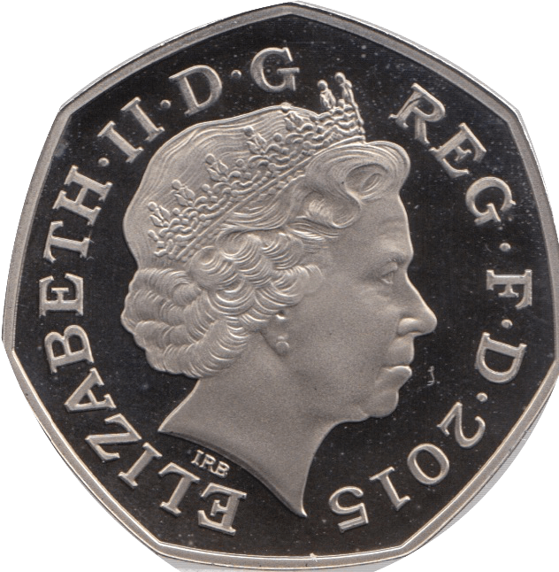 2015 FIFTY PENCE PROOF BATTLE OF BRITAIN 50p Proof Cambridgeshire Coins ...