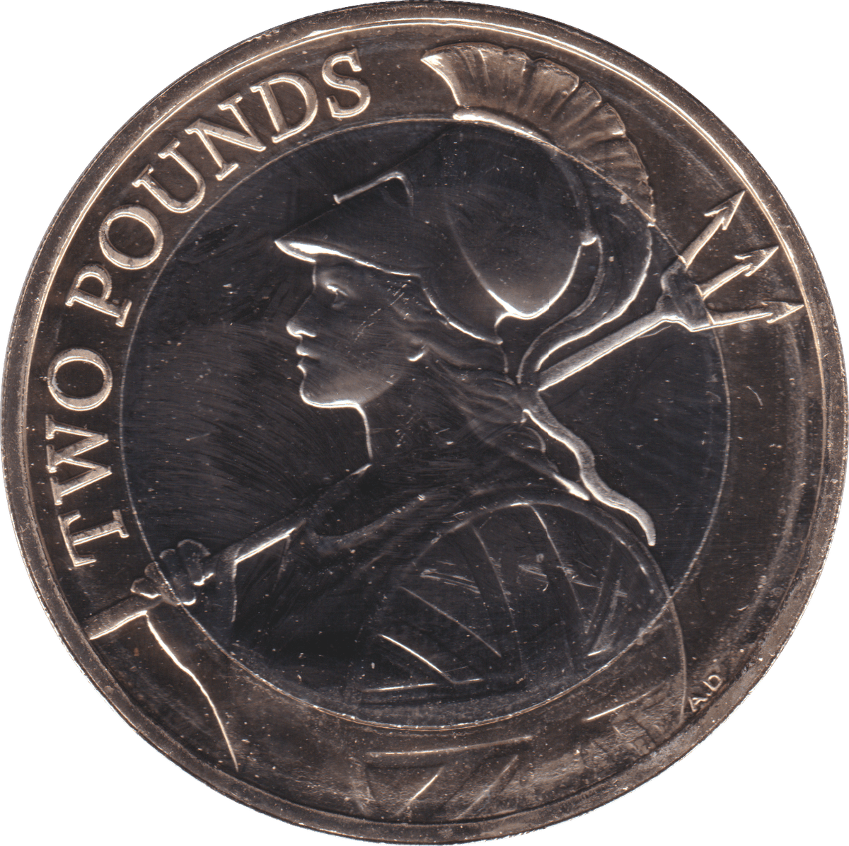 2015 TWO POUND £2 BRITANNIA BRILLIANT UNCIRCULATED BU £2 BU ...