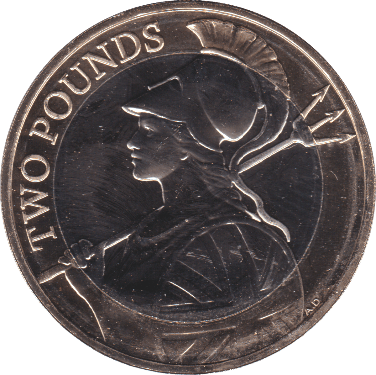 2016 TWO POUND £2 BRITANNIA BRILLIANT UNCIRCULATED BU £2 BU ...