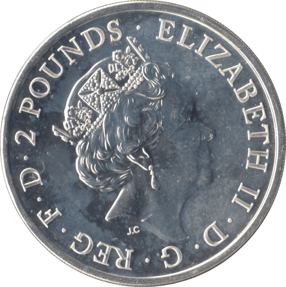 2016 UK BU FINE SILVER YEAR OF THE MONKEY TWO POUNDS BRITANNIA SILVER 1 ...