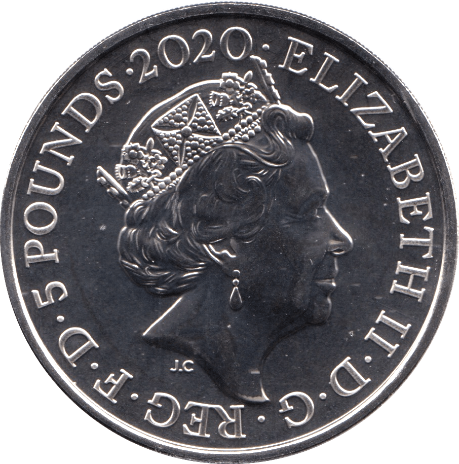 2020 BRILLIANT UNCIRCULATED £5 COIN TOWER OF LONDON COIN BU £5 BU ...