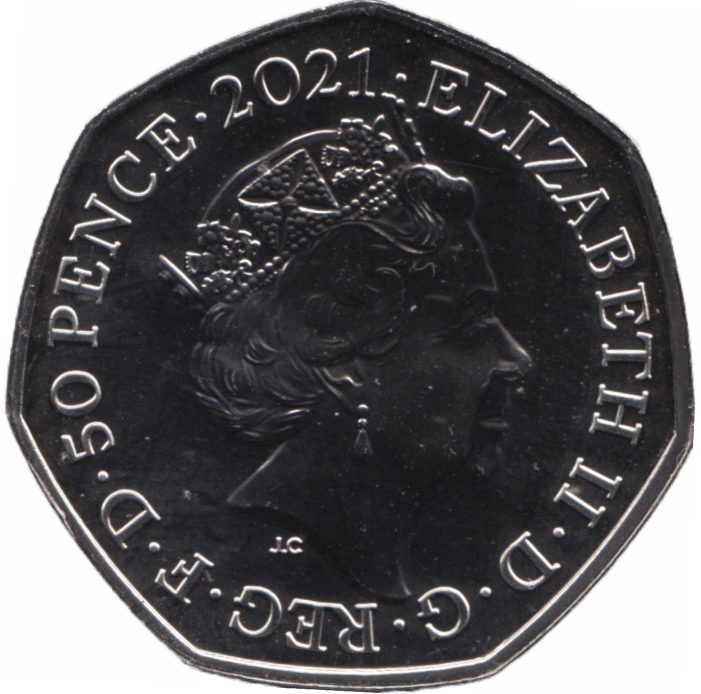 2021 FIFTY PENCE BRILLIANT UNCIRCULATED 50P INSULIN DISCOVERY 50p BU ...